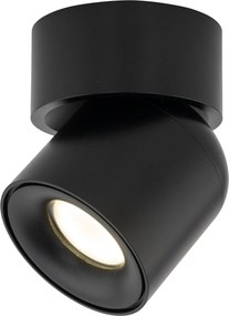 TK Lighting Černé stropní/nástěnné svítidlo Twist pro žárovku GU10 TK10575