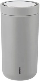 Stelton to go click termohrnek 200 ml matný světle šedý