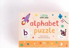 MAGIC CAT Puzzle Little Word Whizz: Abeceda / 26x2 dílků / v angličtin