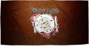 Sablio Ručník Vášnivý jedlík - 70x140 cm