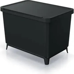 PROSPERPLAST SYSTEMA 1x23l + 2x10l černá / Odpadkový koš