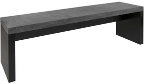 OnaDnes -20% Betonově šedá lavice TEMAHOME Detroit 140 cm