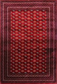 BE Koberec Abu Dhabi 6276 RED - červený obdélníkový Rozměr: 120x180 cm