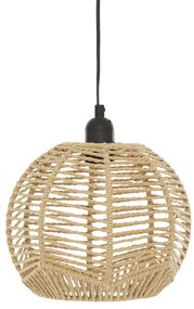 Visící lampa CAREN se stínítkem z pleteniny, Ø 24 cm