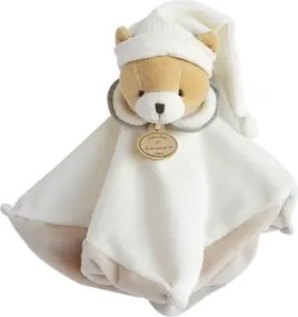 Doudou Dárková sada Plyšový muchláček šedý Medvídek 25 cm / od 0 měsíc