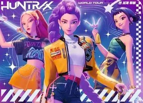 Ravensburger K-pop: Lovkyně démonů 4x100 dílků / od 5 let
