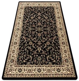 koberec ROYAL ADR model 1745 černý velikost 150x300 cm | krásné koberce cz