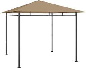 vidaXL Altán 3 x 3 x 2,7 m 180 g/m² [313920] Barva: taupe