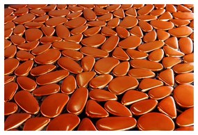 Massive home | Konferenční stolek STONE MOSAIC 72 CM měděný