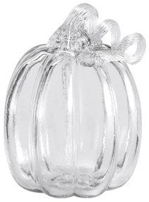 Skleněná dekorace Pumpkin Clear 14 cm COOEE Design