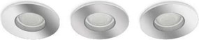 Philips Hue Xamento - Chytré zápustné LED svítidlo, chrom, 3 ks 929003812901