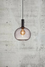 Závěsný lustr z kouřového skla Alton pro žárovku E27 ø25cm  - Nordlux