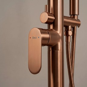 Rea, Volně stojící baterie Rea Logan Brush Copper, REA-B2220