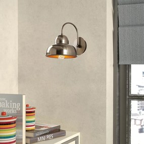 Nástěnné svítidlo v mosazné barvě ø 20 cm Multan – Opviq lights