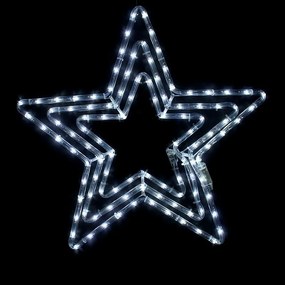 ACA DECOR Vánoční venkovní LED dekorace Hvězda - 4 CW 56cm