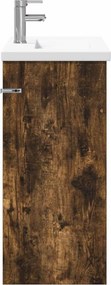 Sada koupelnového nábytku Kouřový dub 81 x 40 x 84,5 cm 3404270