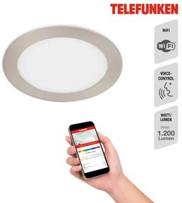 Telefunken 309402TF - LED RGBW Stmívatelné svítidlo LED/12W/230V IP23 Wi-Fi Tuya