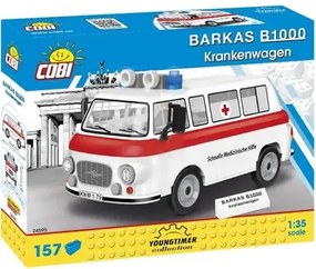 COBI 24595 Barkas B1000 Sanitka / 1:35 / 157 kostek / od 5 let