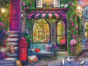 RAVENSBURGER "LOVE LETTERS & CHOCOLATE" puzzle