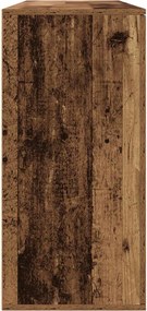 Servírovací skříň 2 ks Staré dřevo 79 x 38 x 80 cm 3334308