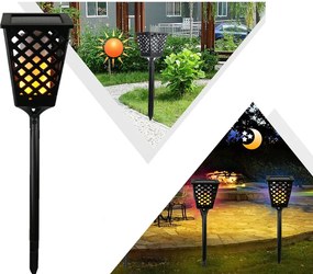 Verk Group Solární zahradní lampa svítilna lucerna senzor