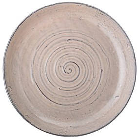 Růžový kameninový talíř Bloomingville Alia, ø 27 cm