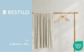 Béžová deka z mikroplyše 160x210 cm Mic – Restilo