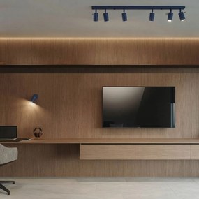 Sollux Lighting Stropní svítidlo RING 3 ultramarínové