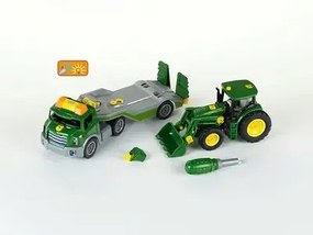 Theo Klein 3908 Transportér s traktorem John Deere / 1:24 / od 3 let