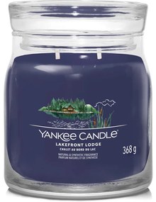 Yankee Candle – Signature svíčka Lakefront Lodge (Chata u jezera) Velikost: velká 567 g