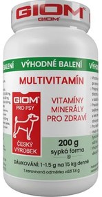 Giom S Multivitamín pro psy a kočky 200 g