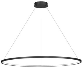 LED Lustr na lanku SATURNO LED/65W/230V pr. 120 cm IP44 antracit