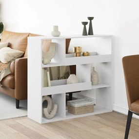 vidaXL Dělící stěna 100 x 33 x 94,5 cm kompozitní dřevo [3309478] Barva: Bílá