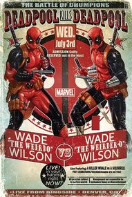 Plakát, Obraz - Deadpool - Wade vs Wade, (61 x 91.5 cm)