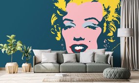 Tapeta Marilyn Monroe v pop art designu - 150x100