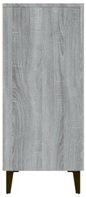 Příborník šedý sonoma 90 x 34 x 80 cm kompozitní dřevo - Default Title
