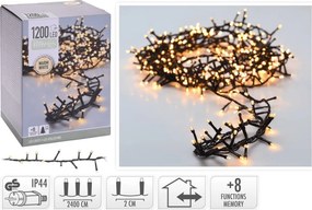 Ambiance Vánoční světelný řetěz s 1 200 LED diodami 24 m [439757]