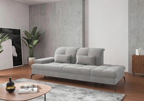XXXLutz LENOŠKA, textil, barvy stříbra Sit & More - Online Only sedačky - 000144011577