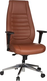 XXXLutz OTOČNÁ ŽIDLE, vzhled kůže, hnědá MID.YOU - Online Only kancelářské židle - 001918066602