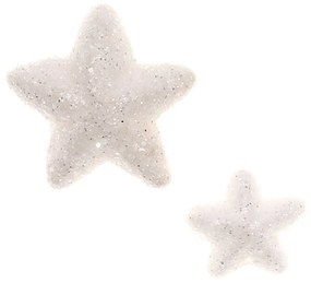 Hvězdičky z polystyrenu VP2049 bílá