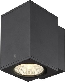 LA 1003417 ENOLA SQUARE M single venkovní LED nástěnné přisazené svítidlo antracit - BIG WHITE (SLV)
