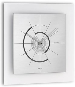 Designové nástěnné hodiny i558m chrome incantesimodesign 40cm