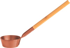 Rento naběračka do sauny 43 cm – hliník a bambus měděná