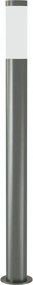 Brilagi - Venkovní lampa ELIA 1xE27/20W/230V IP44 100 cm matný chrom
