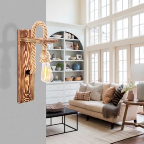 Nástěnné svítidlo v přírodní barvě Erebos – Opviq lights