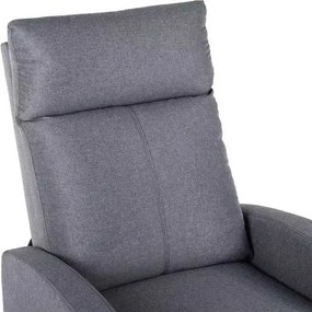 LuxuryForm DESIGN Televizní křeslo RUFO s polohováním - šedé