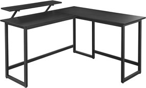 Vasagle Počítačový stůl Fia, Černá