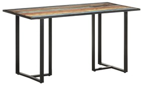 Jídelní stůl 140 cm masivní recyklované dřevo,  320692
