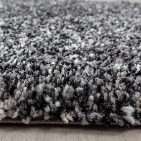 Ayyildiz Kusový koberec ENJOY 4500, Antracitová Rozměr koberce: 60 x 110 cm