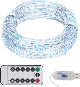 vidaXL Světelný LED řetěz s 300 LED diodami 30 m [330051] Barva: Studená bílá